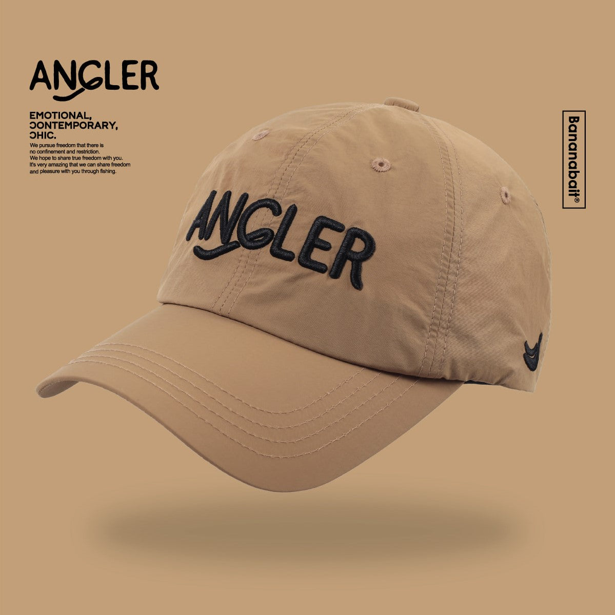 EMBO BALL CAP [Bananabait] - Tan – HOMIEZ